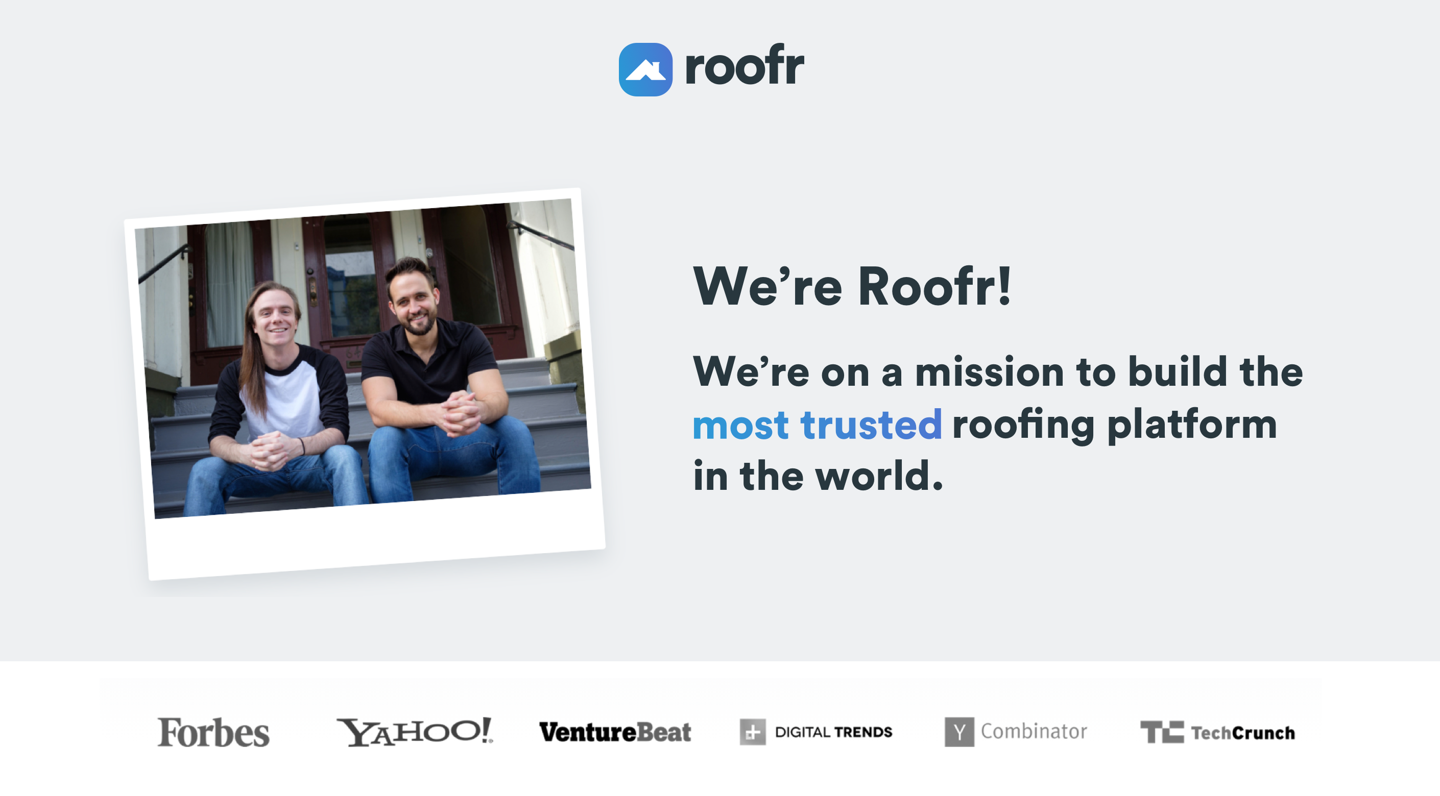 Building the most-trusted roofing platform | Roofr
