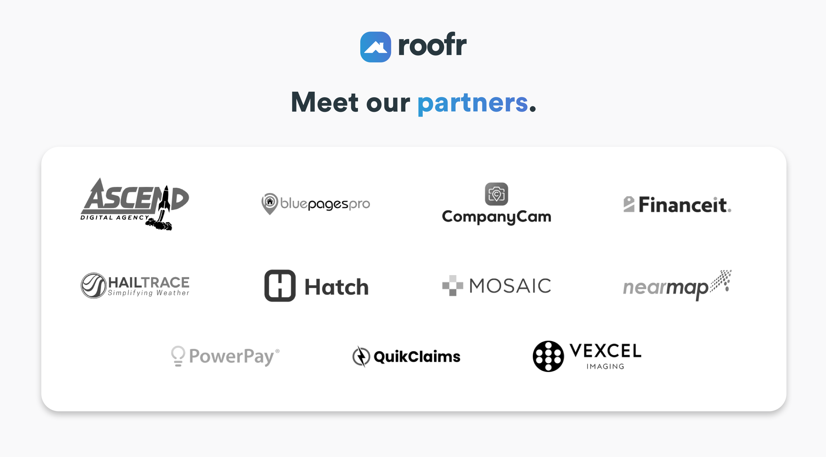 Partners | Roofr