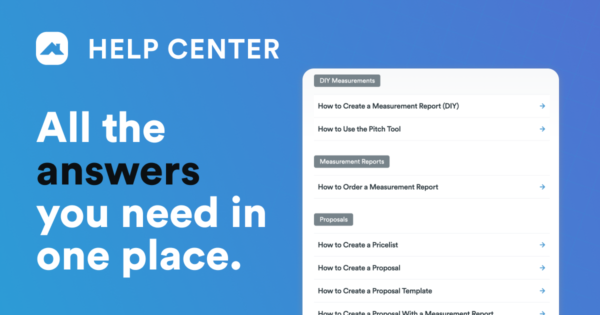 Help Center | All the Answers You Need in One Place | Roofr