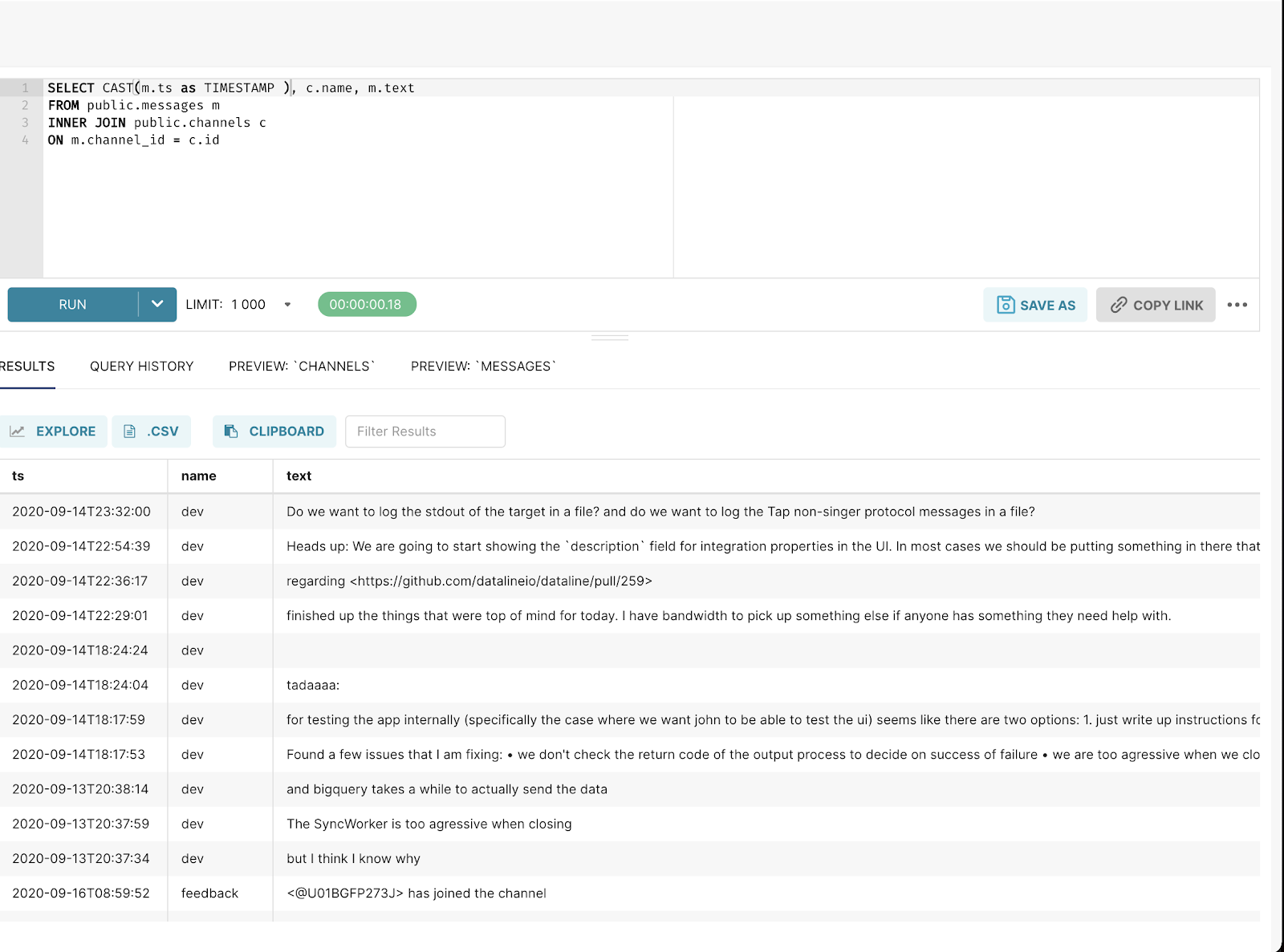 How to Build a Slack Activity Dashboard with Apache Superset | Airbyte ...