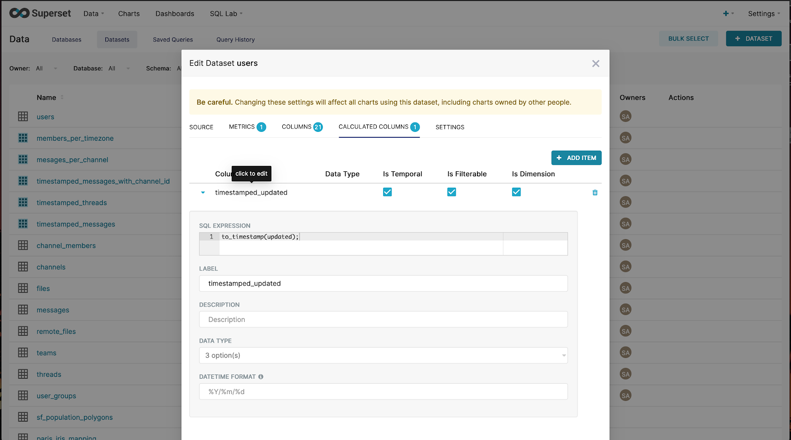 How to Build a Slack Activity Dashboard with Apache Superset | Airbyte ...