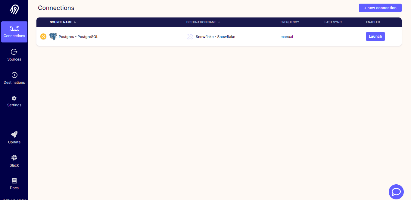 How to Connect & Load Data from Postgres to Snowflake destination?