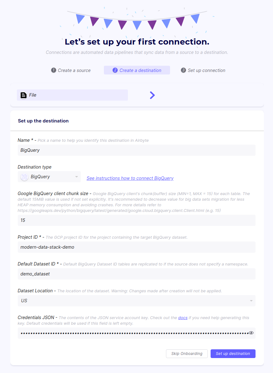 Set up a modern data stack with Docker | Airbyte