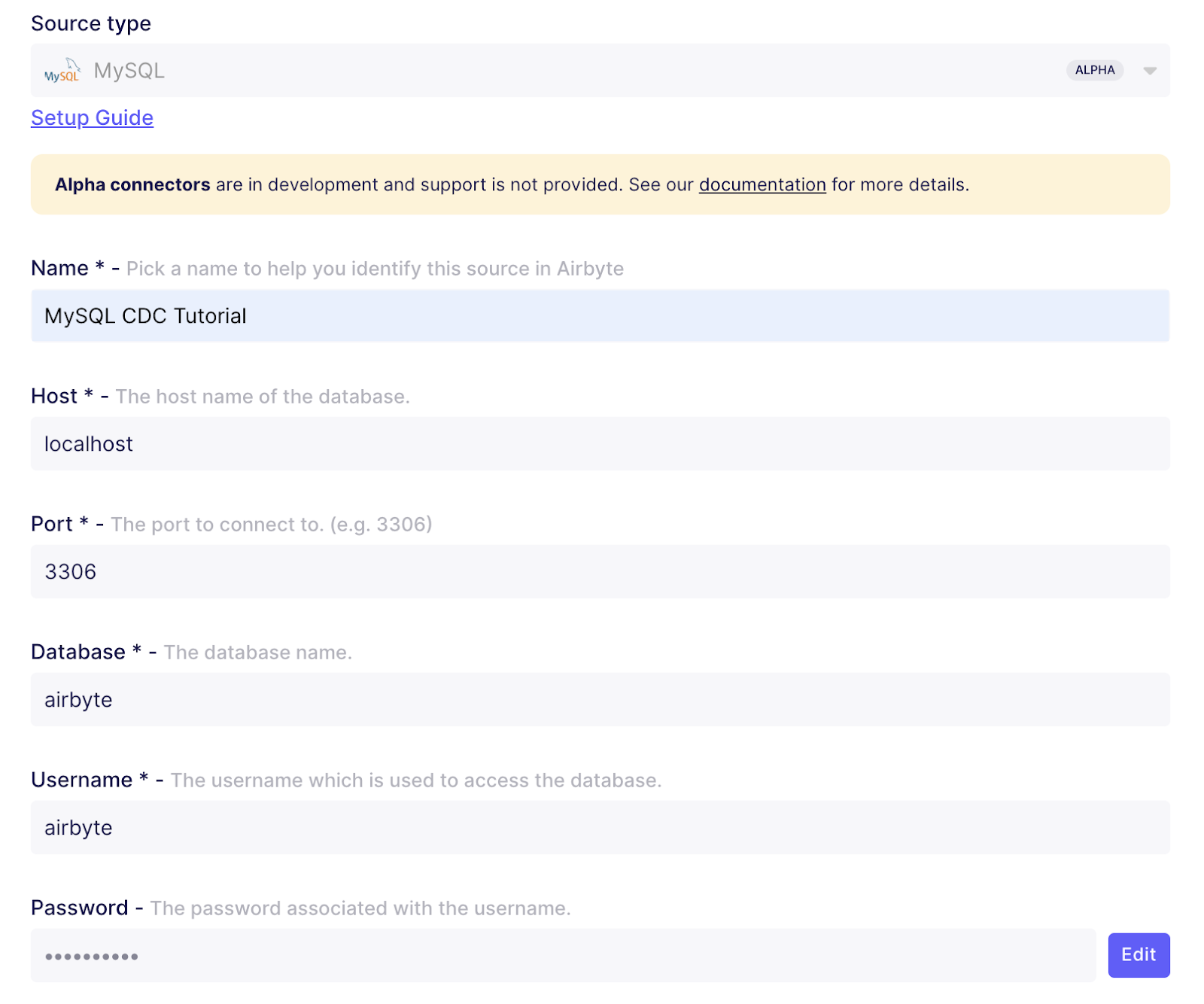 MySQL CDC: Build an ELT pipeline from MySQL Database | Airbyte MySQL CDC: Build an ELT pipeline from MySQL Database | Airbyte