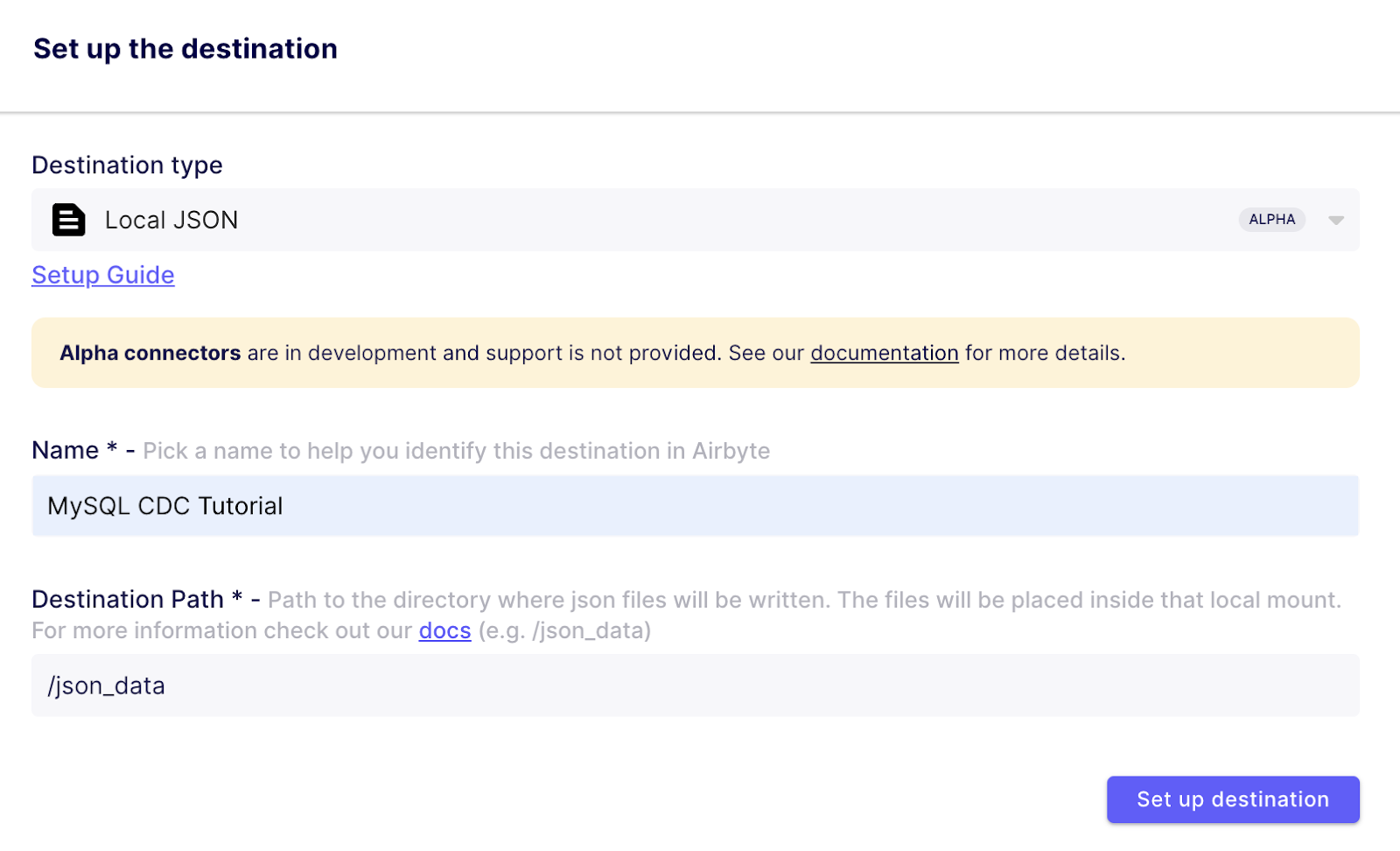MySQL CDC: Build an ELT pipeline from MySQL Database | Airbyte