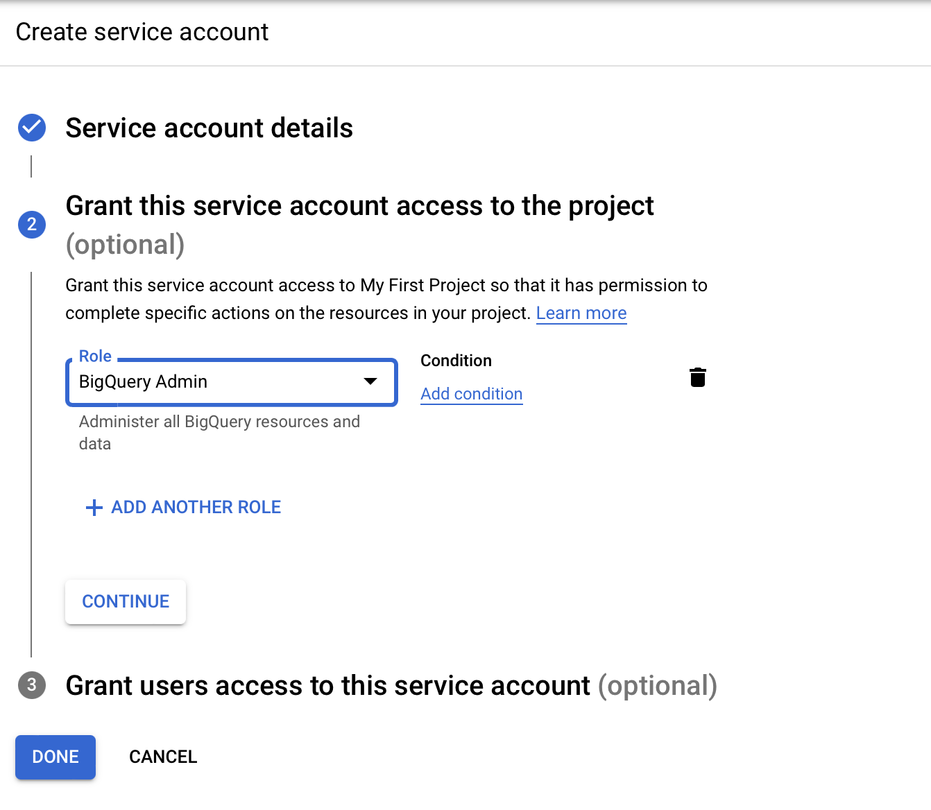 Export data from LinkedIn Ads to BigQuery | Airbyte