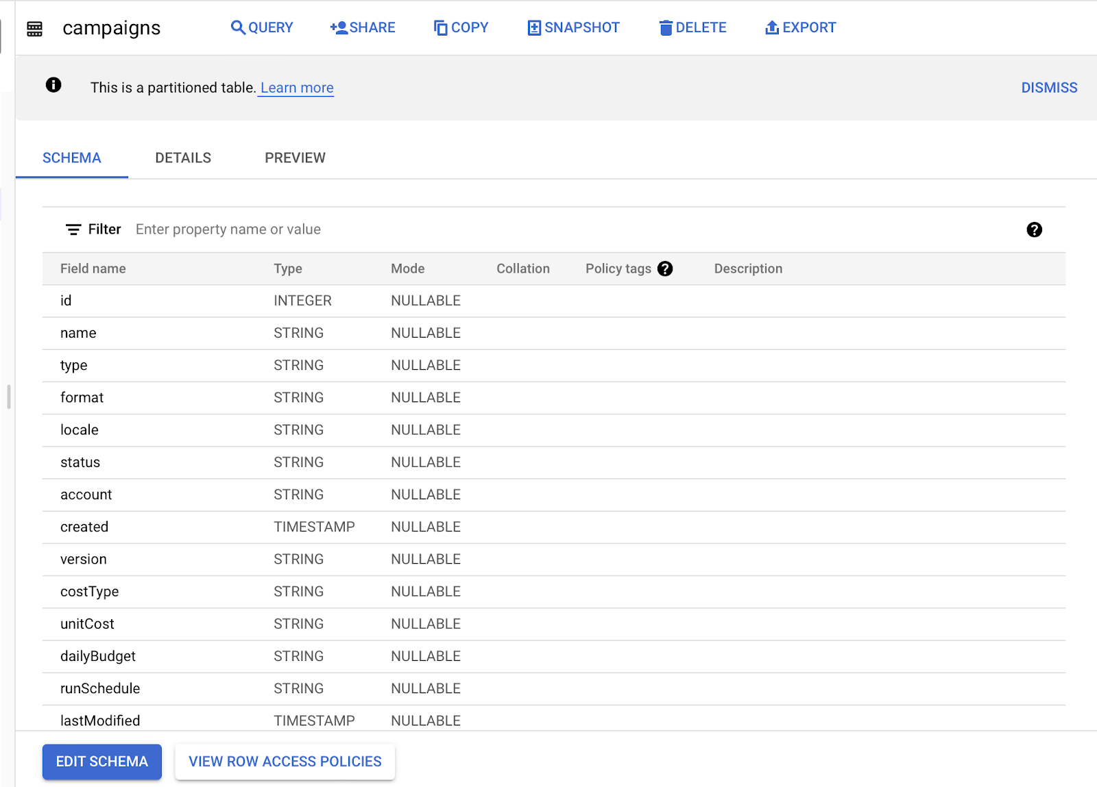 Export data from LinkedIn Ads to BigQuery | Airbyte
