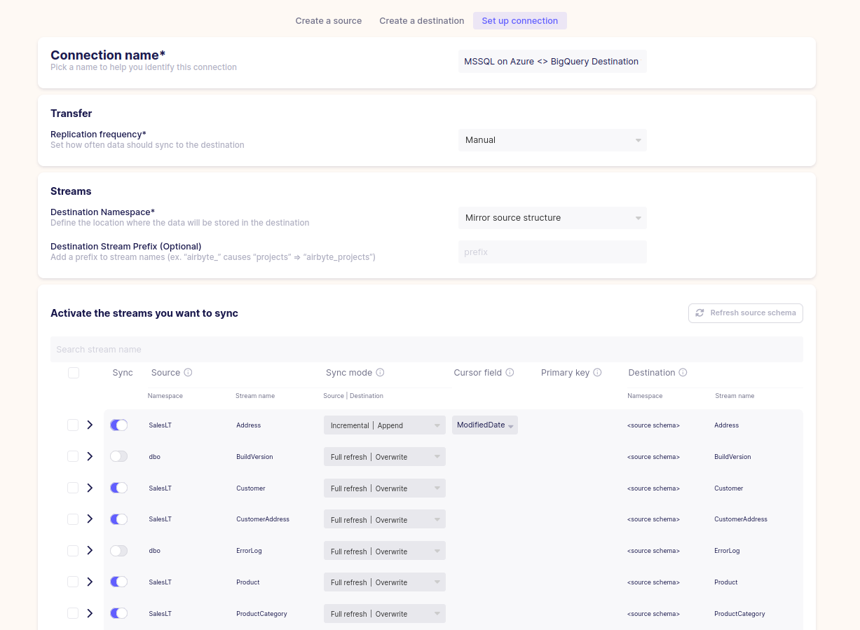 How to Connect & Load Data from Azure Blob Storage to BigQuery?