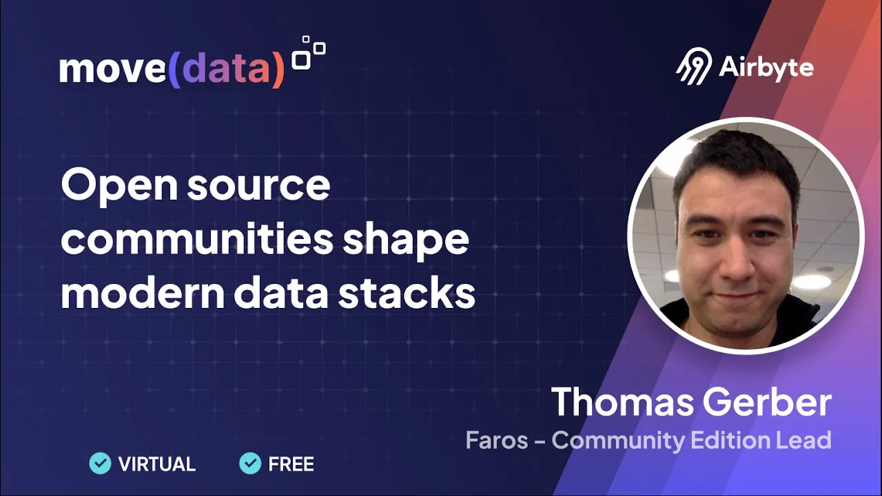 Open source communities shape modern data stacks | Airbyte