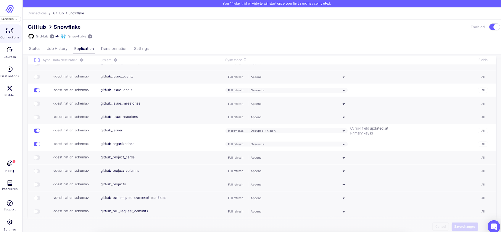 Airbyte and LlamaIndex: ELT and Chat with your data warehouse without writing SQL | Airbyte
