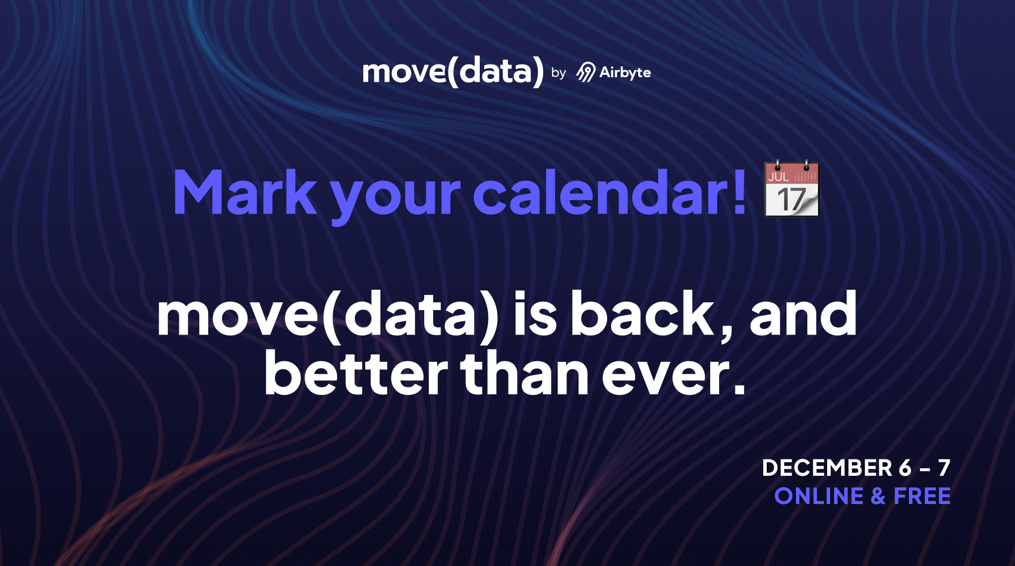 Discover the Future of Data Engineering at move(data) 2023 | Airbyte