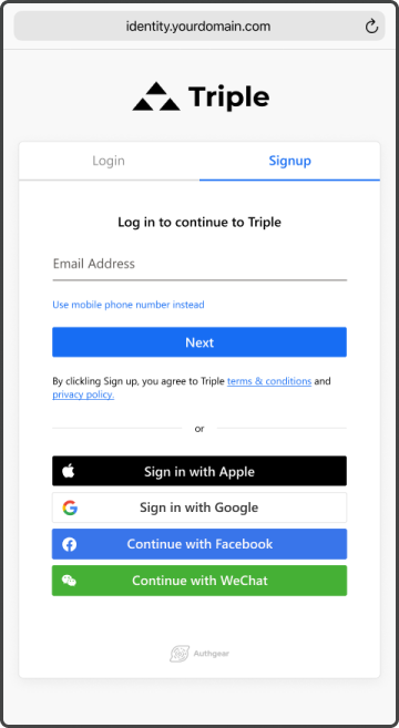 Simplified Identity & Access Management, Built for Dev with Security - Authgear