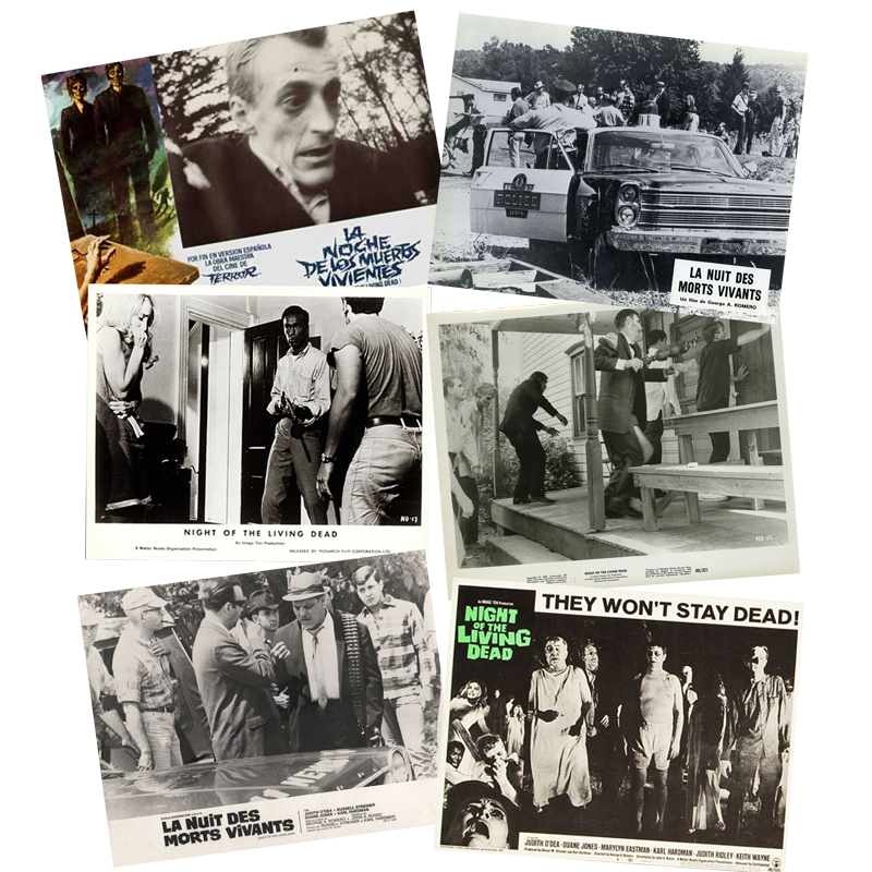 Night of the Living Dead Lobby Cards and publicity photos