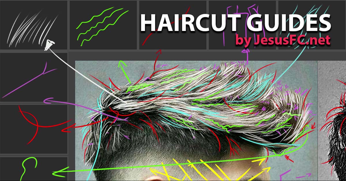 Haircut Guides Undercut tutorial series
