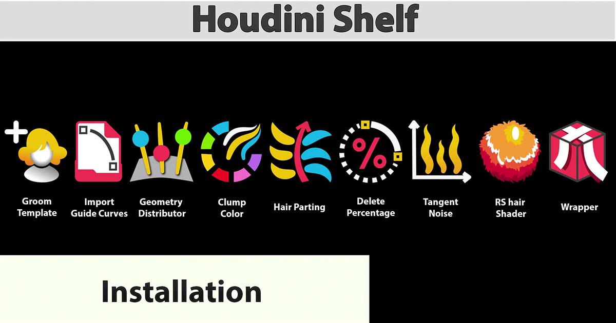 Houdini Shelf tutorial series