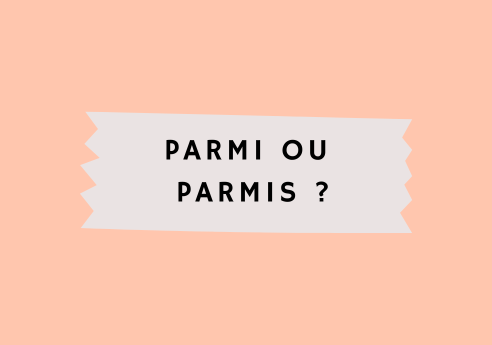 Parmi ou parmis ? – OrthographIQ