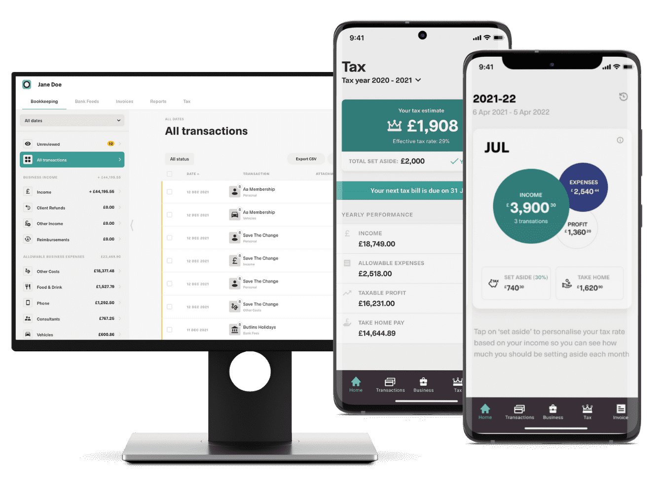 Smart Tax & Bookkeeping App for Freelancers | Coconut