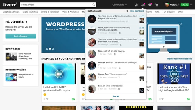 The Fiverr Notifications Redesign is Here | Fiverr Blog
