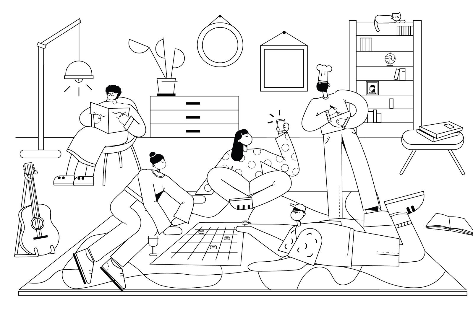 Color the Stress Away: Made on Fiverr Coloring Pages | Fiverr Blog