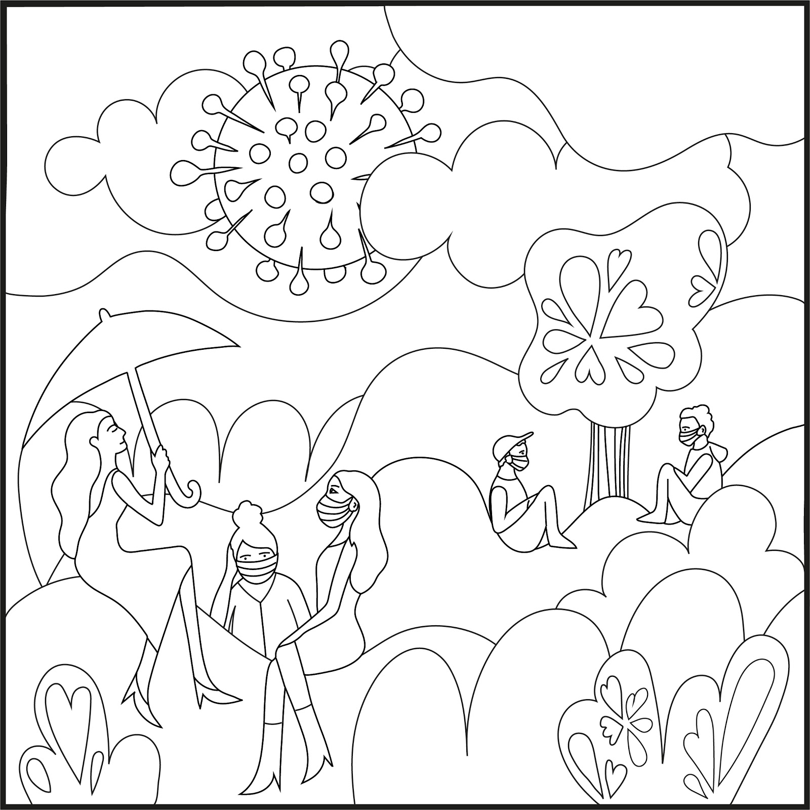 Color the Stress Away: Made on Fiverr Coloring Pages | Fiverr Blog