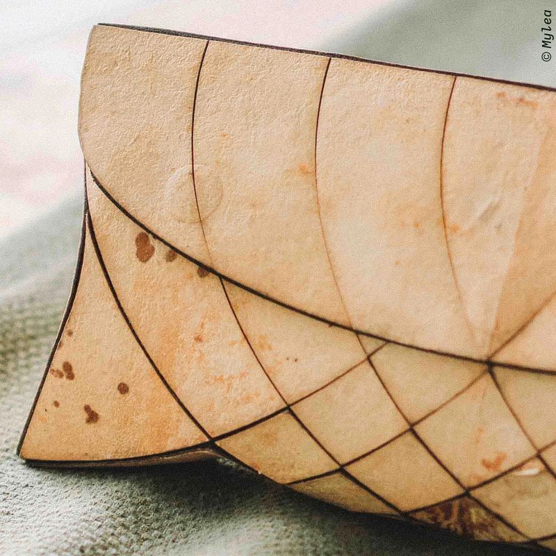 Biofabricated mycelium Mylea leather sheets~HauteMatter