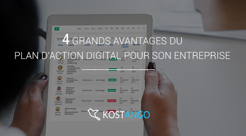 4 grands avantages du plan d'action digital pour son entreprise