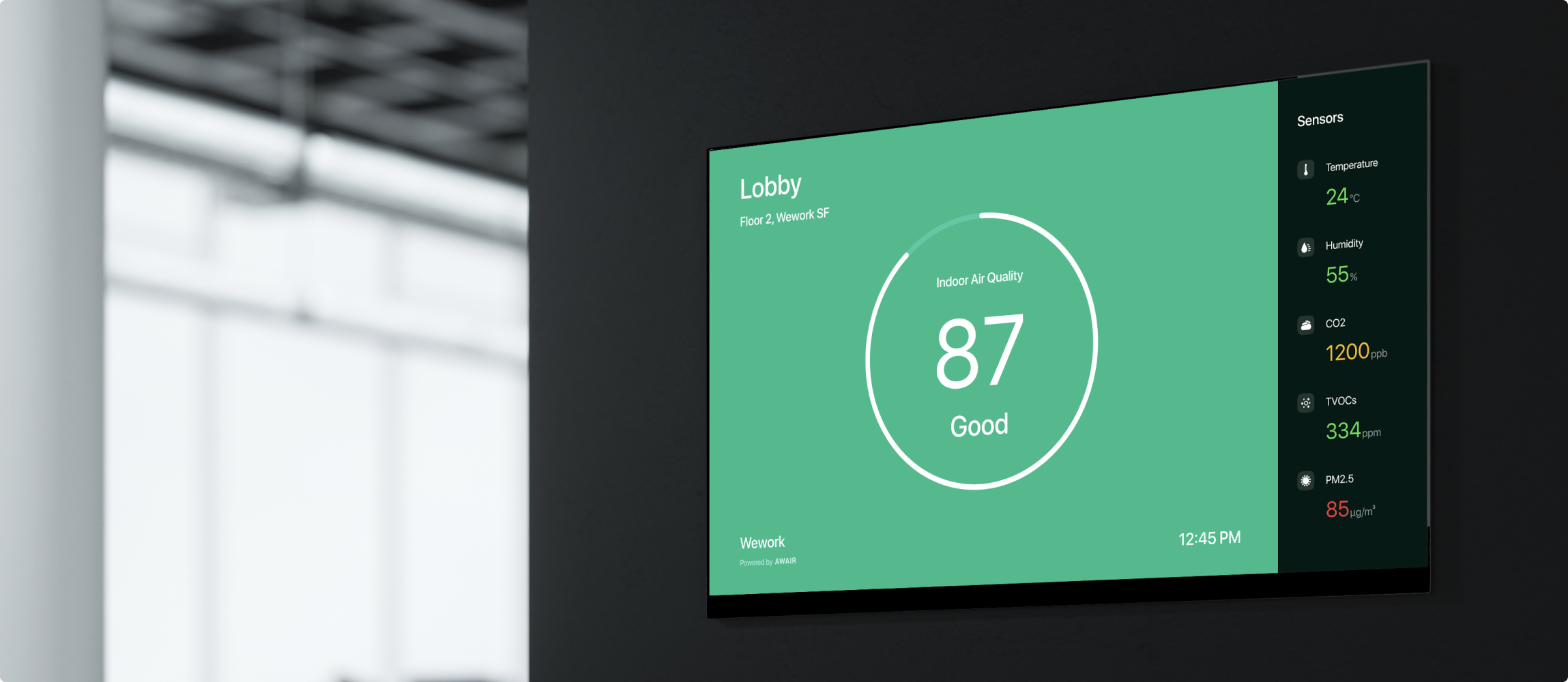 Air Quality Monitor for Business | Breathe Easy At Work