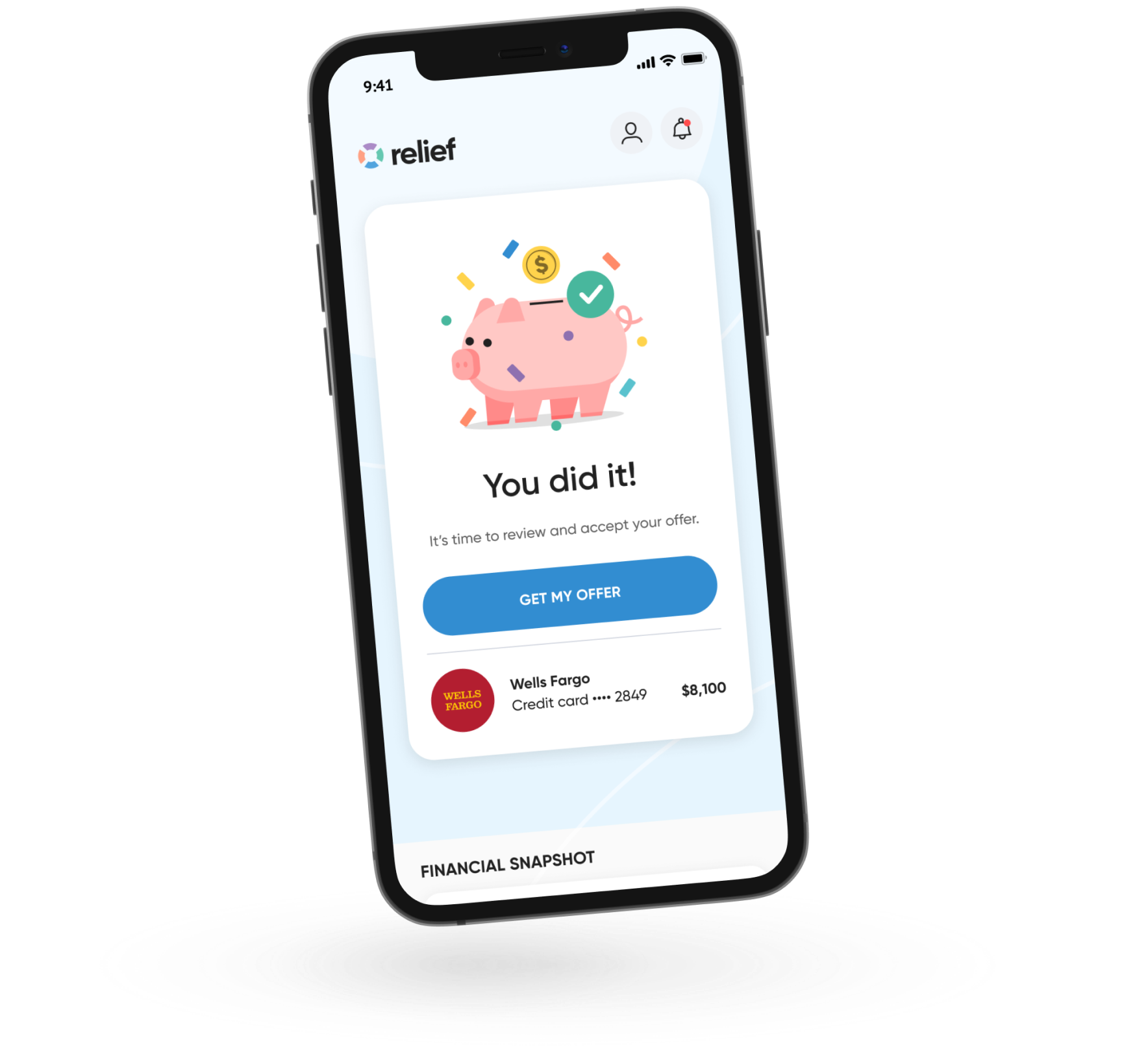 The App That Reduces Your Debt - Relief