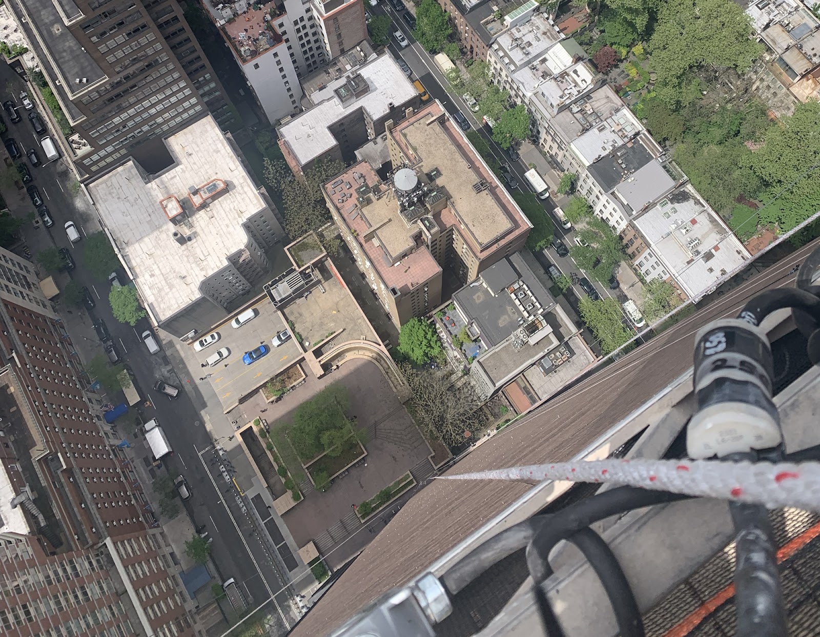 Concrete Scanning - Working From High Up Top Views