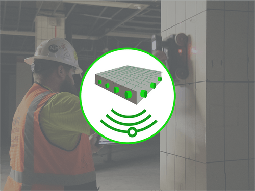 Concrete Scanning - Working From High Up Top Views