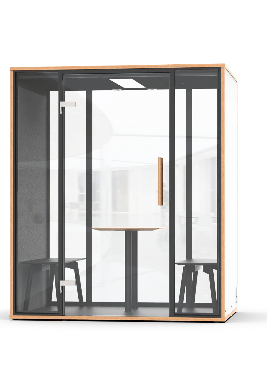 Die flexible Meetingbox für 2-4 Personen | mute-labs