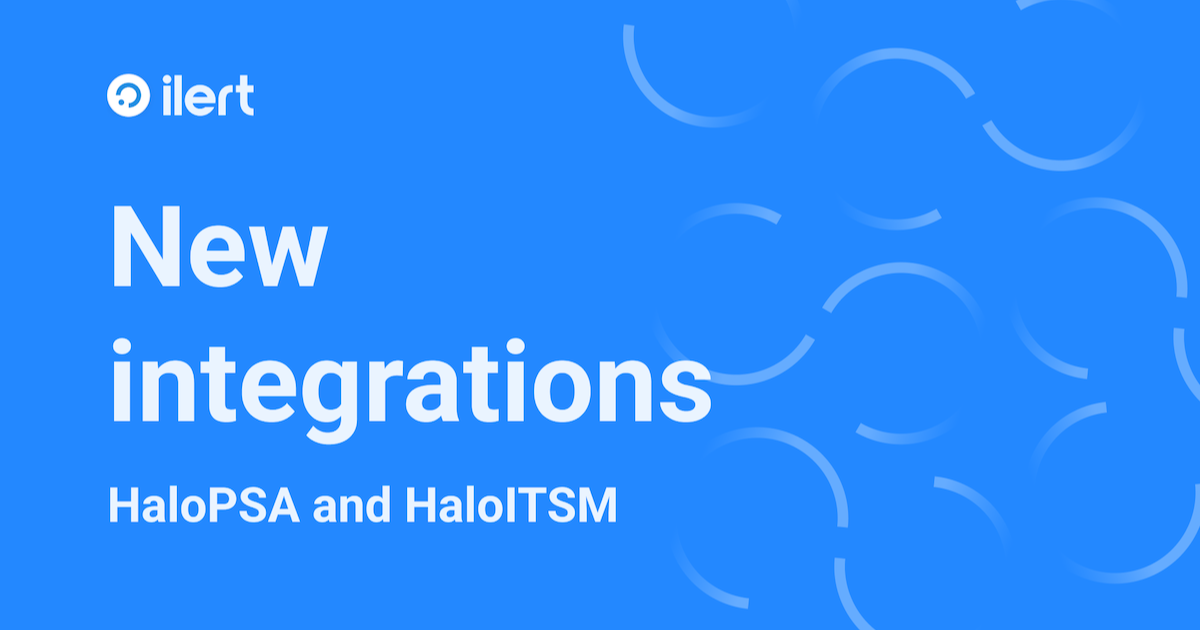 Turn tickets into actionable alerts with ilert integration for HaloPSA and HaloITSM | ilert