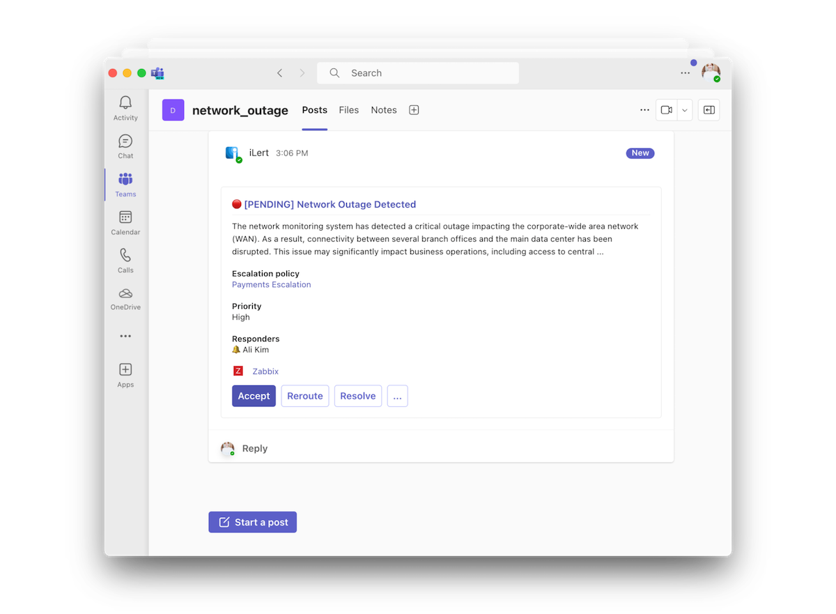 ChatOps and Incident Management: Tips to Expand Microsoft Teams Capabilities | ilert