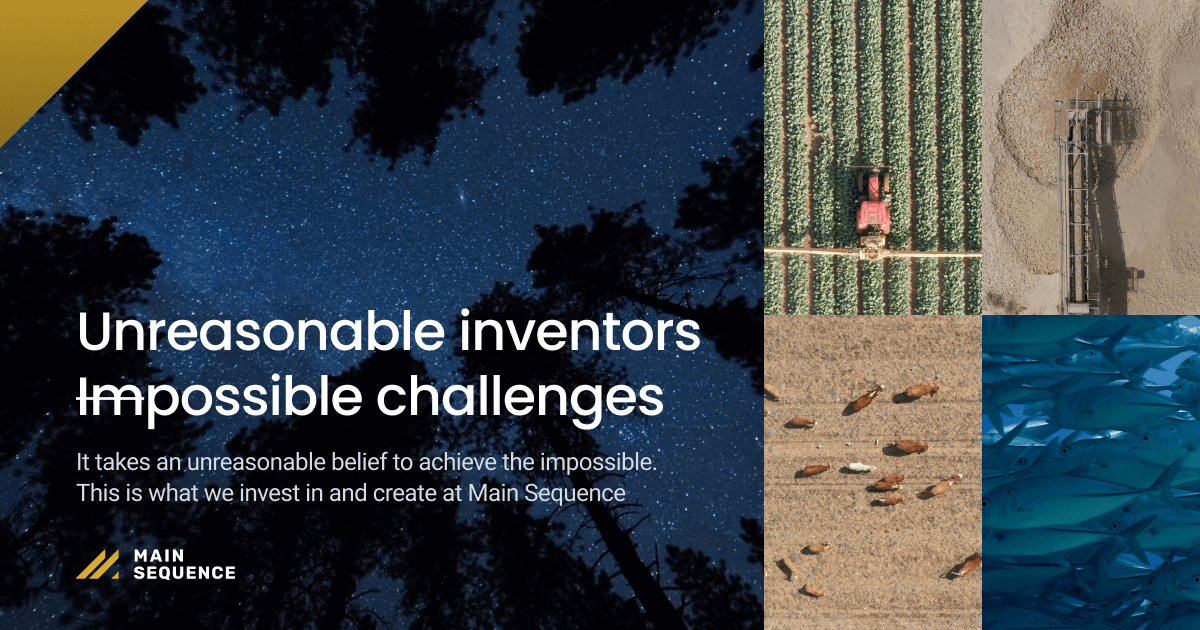 Main Sequence - a venture capital firm designed for deeptech