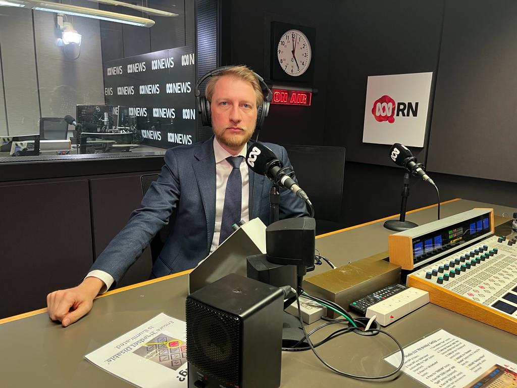 Interview with Andy Park, ABC Radio National