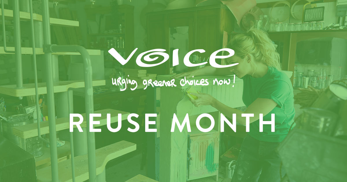 October is Reuse Month | VOICE Ireland