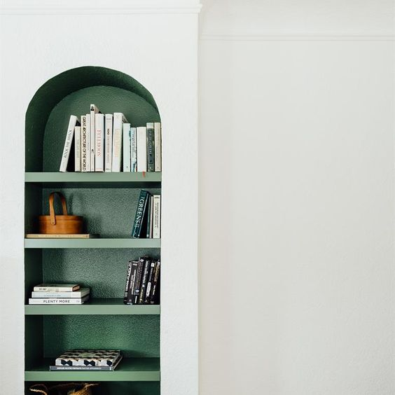 Ideas for Painting Bookshelves