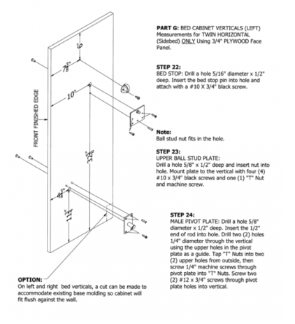 How to build a Murphy bed?