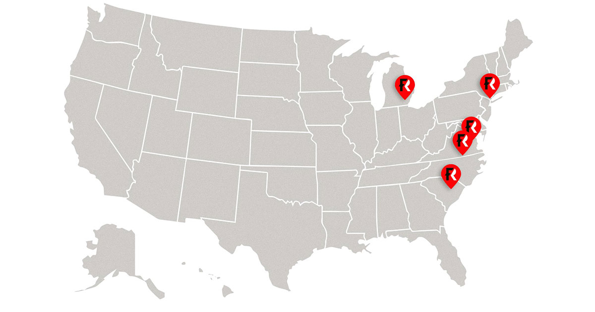 Locations - First Response Rail Service