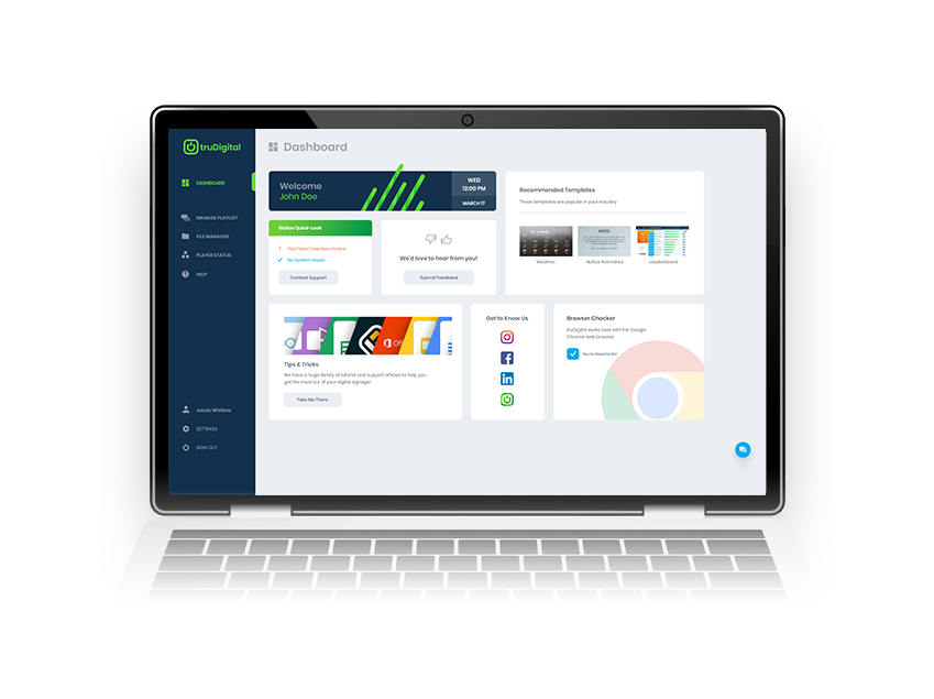 Digital Signage Solution + Branded Content | truDigital