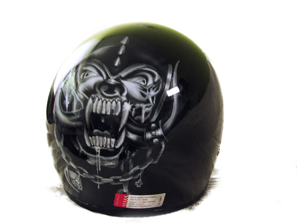 Motorhead Helmet Done | Lanesplitter Garage