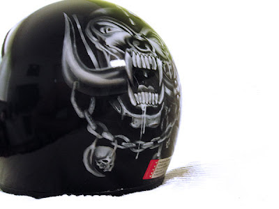 Motorhead Helmet Done | Lanesplitter Garage