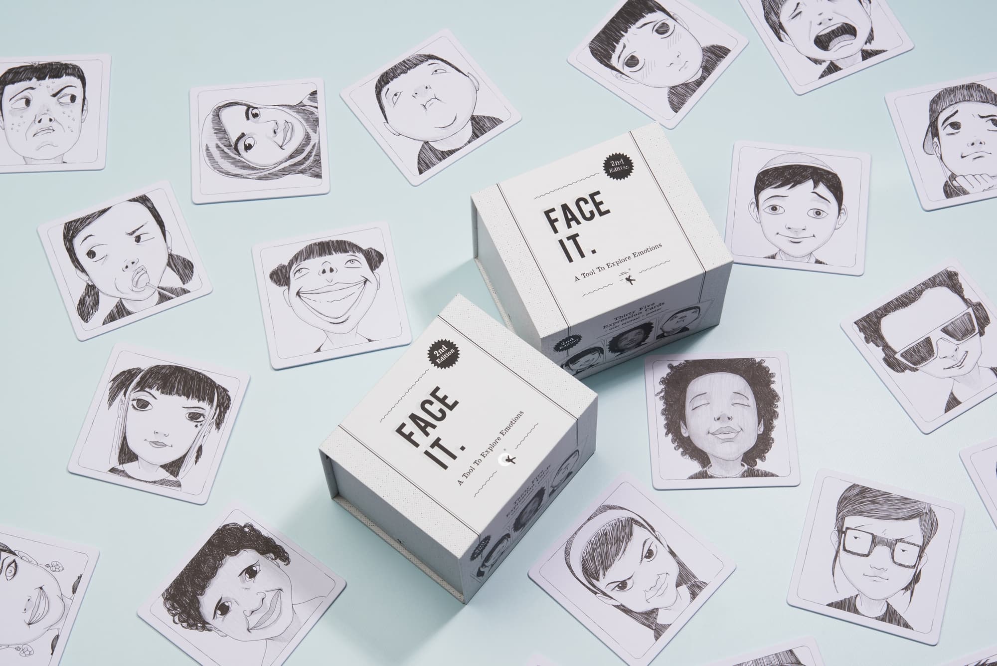Face It Cards By Quirky Kid