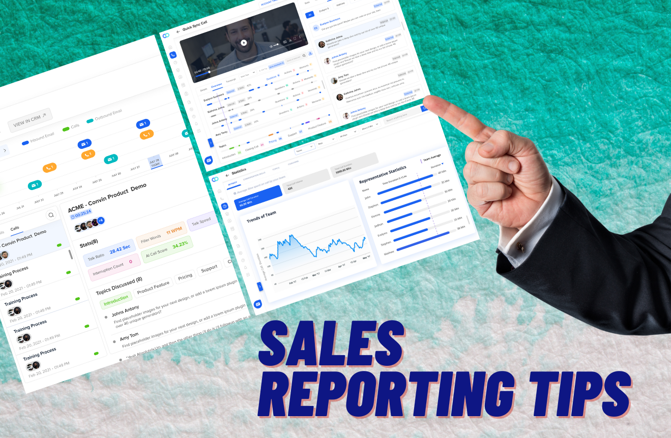 Sales reporting tips and examples Convin