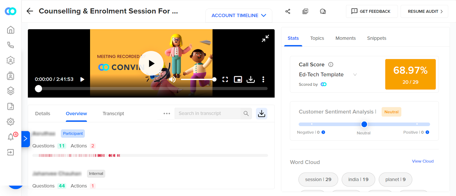 Evaluate Your Call Scripts with Convin for Improved Call Quality