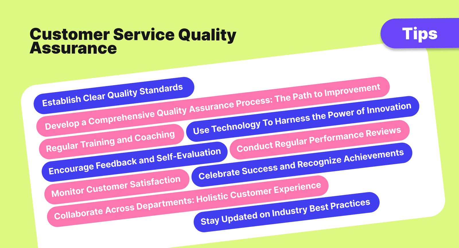 What Is A Call Center Quality Assurance Checklist?