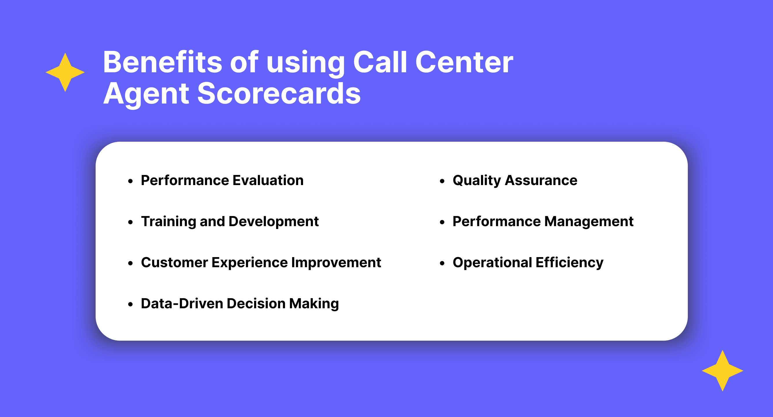 What is a Call Center Agent Performance Scorecard?