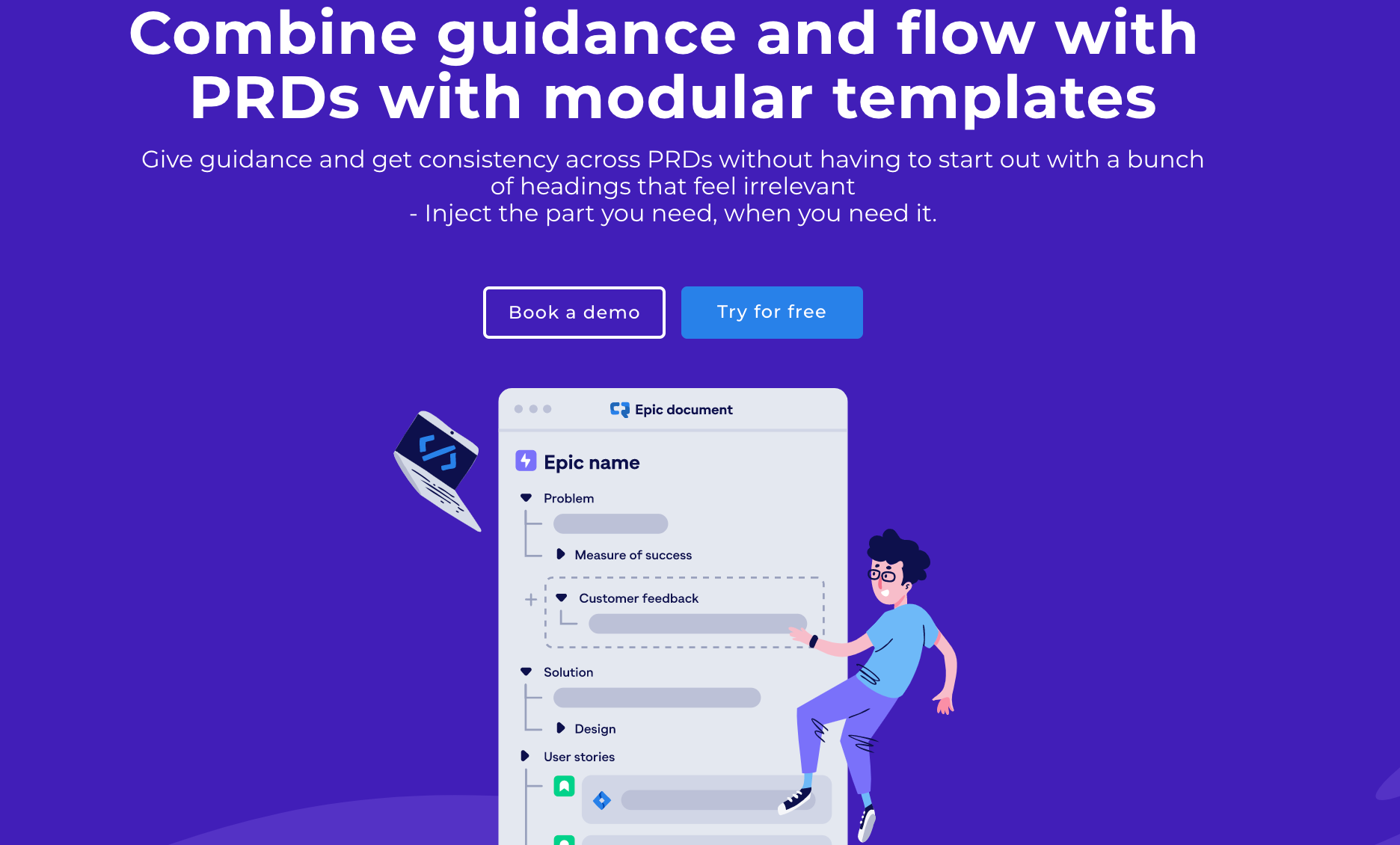 PRD template for a more uniform product development process