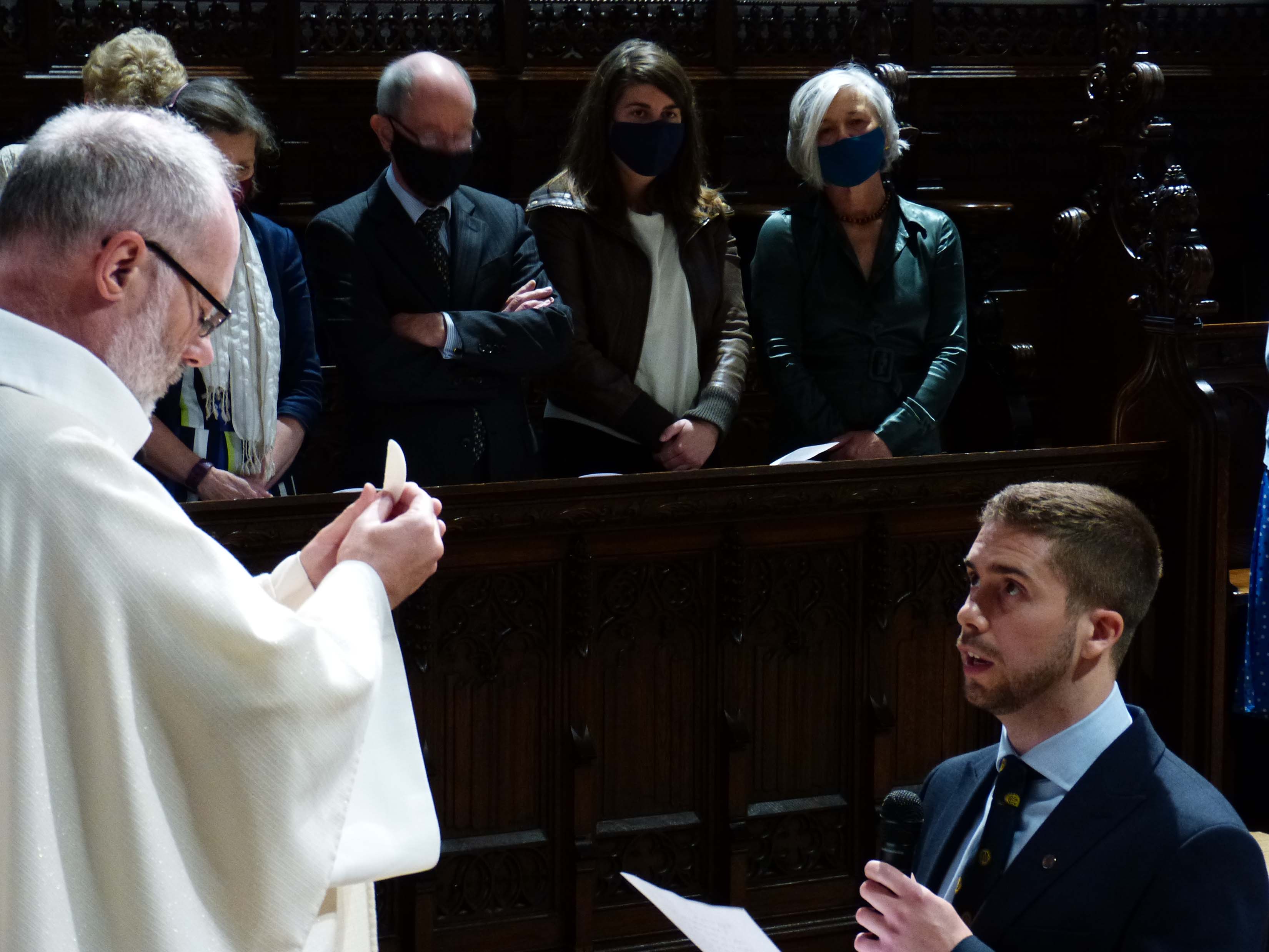 Jesuit Novice takes First Vows | Jesuits in Britain
