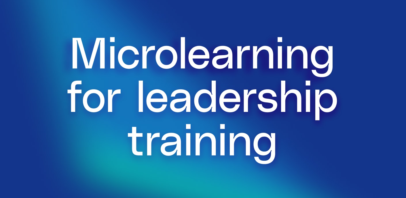 Leadership training for managers with 7taps Microlearning